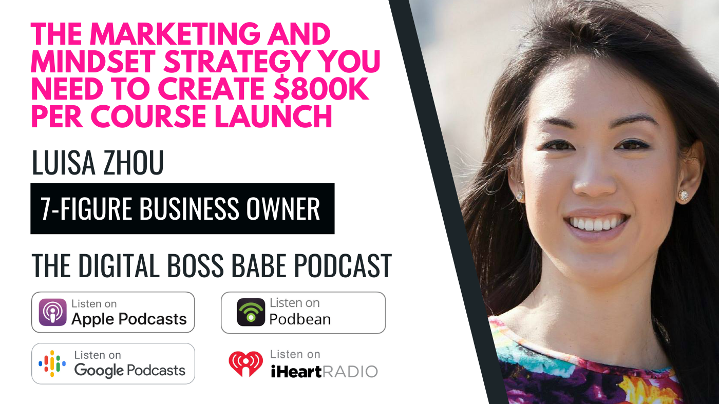 How to create 800K per course launch with marketing and mindset - Luisa ...